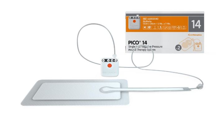 Pico 14 Negative Pressure Wound Therapy Kit, 2 Dressings, 15 X 20 Cm ...