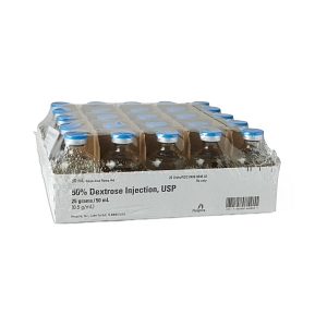 Dextrose 50% Ansyr Syringe 10X50ml | Pipeline Medical