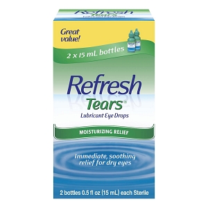 Oph Soln Refresh Tears 0.5% 2X15ml | Pipeline Medical
